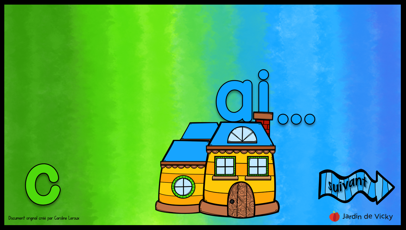 Activités avec les sons ai et ei - Interactif | Jardin de Vicky